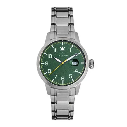 ELEVON Stealth Bracelet Watch With Date - Green