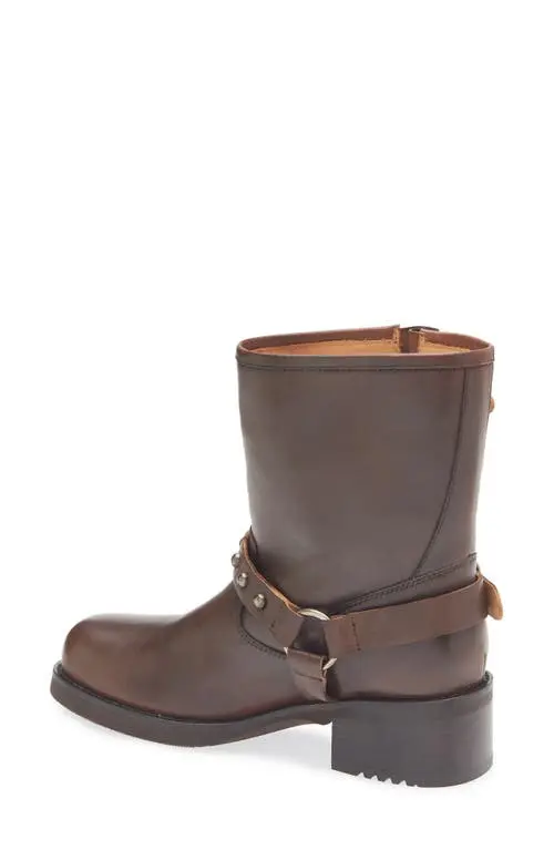 CHOCOLAT BLU Joss Leather Booties - Brown Leather