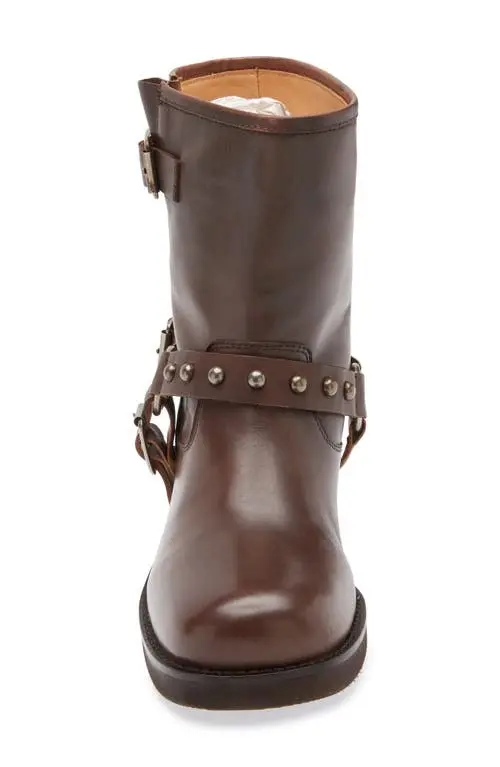 CHOCOLAT BLU Joss Leather Booties - Brown Leather