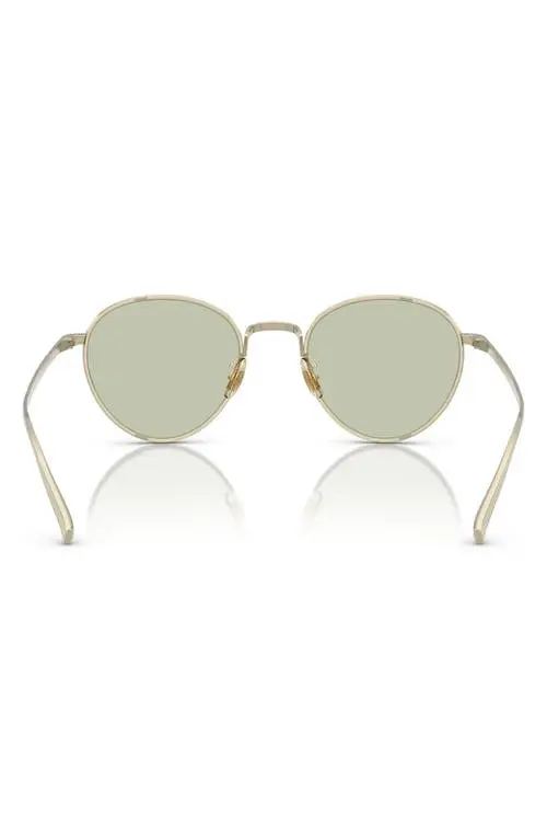 Oliver Spencer 49mm Phantos Sunglasses - Green Grad