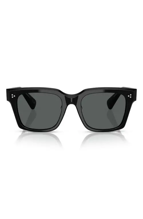 Oliver Spencer 52mm Pillow Sunglasses - Black