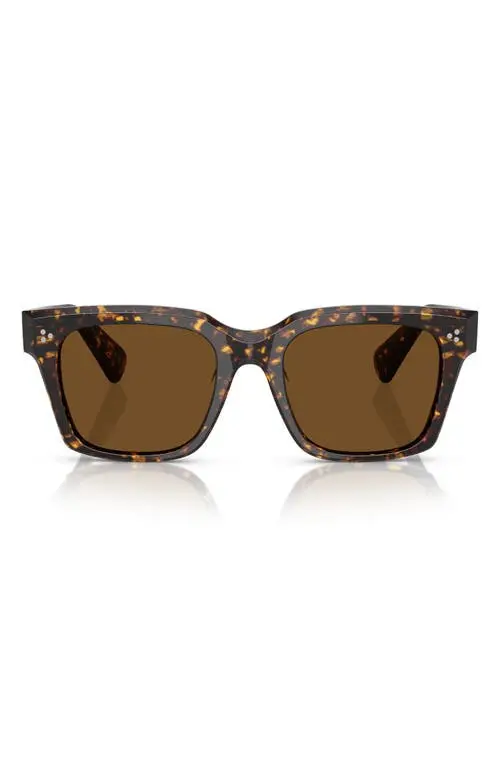 Oliver Spencer 52mm Pillow Sunglasses - Tortoise