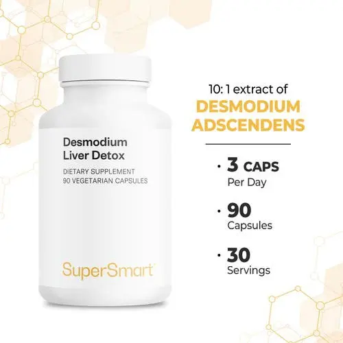 SUPERSMART Desmodium Liver Detox 1200mg
