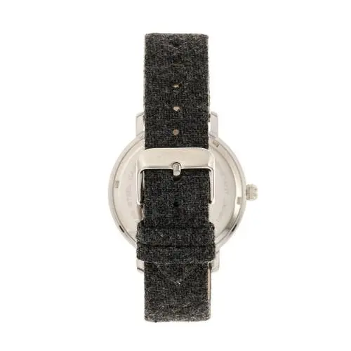 ELEVON Northrop Leather-band Watch - Charcoal/navy