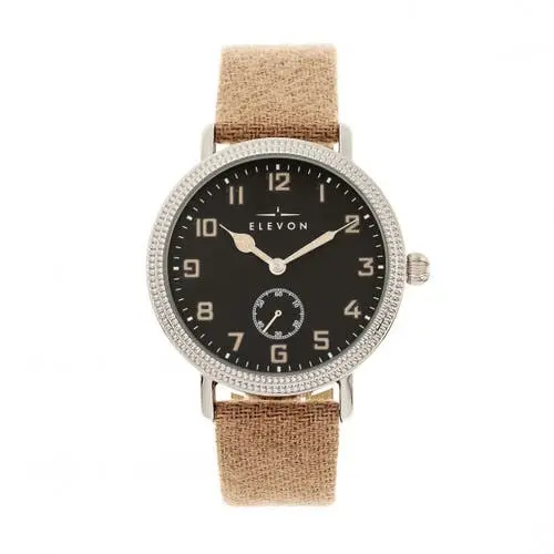 ELEVON Northrop Leather-band Watch - Tan/black