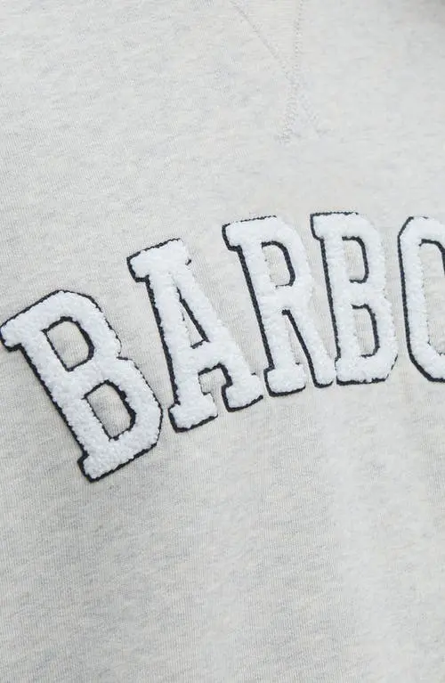 Barbour Silverdale Bouclé Logo Sweatshirt