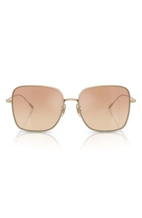 Oliver Spencer 55mm Pillow Sunglasses - Gold