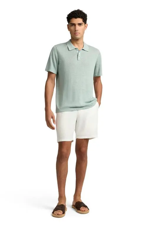 Onia Linen Sweater Polo