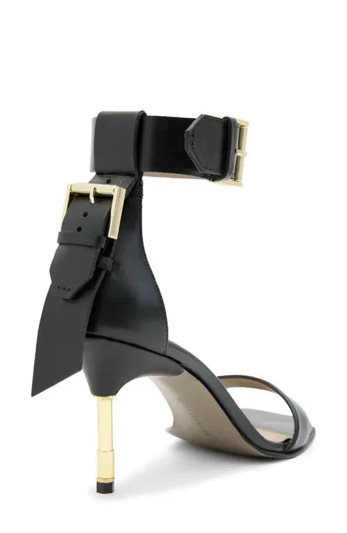 ALLSAINTS Noir Ankle Strap Sandal