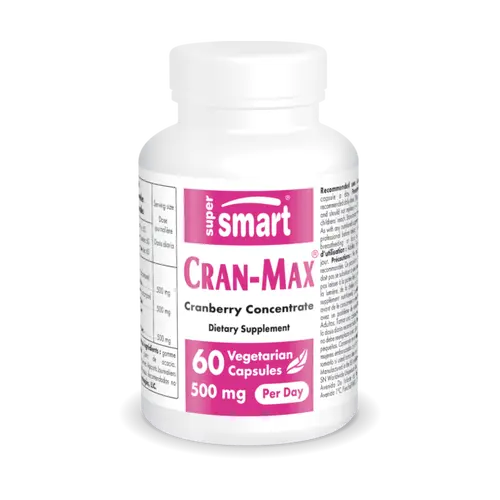 SUPERSMART Cran-max 500mg Per Day - None