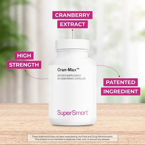 SUPERSMART Cran-max 500mg Per Day