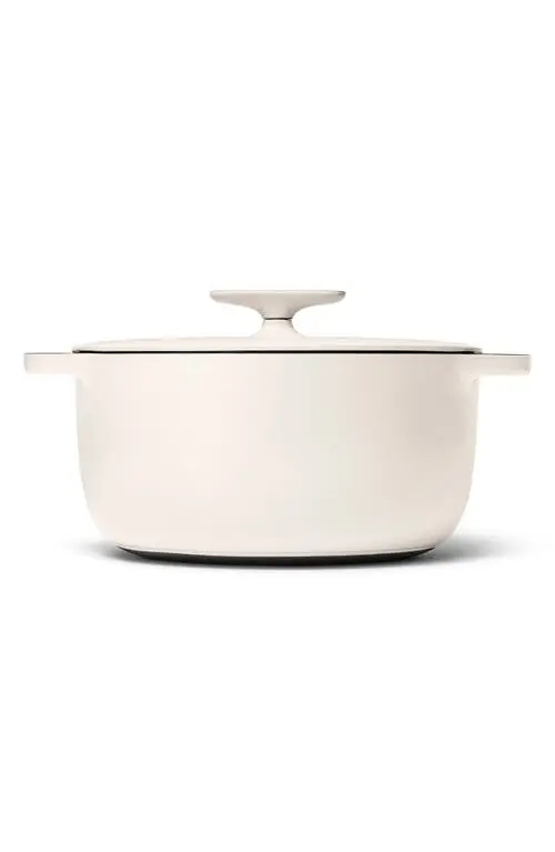 CARAWAY 6.5-quart Cast Iron Dutch Oven - Cream