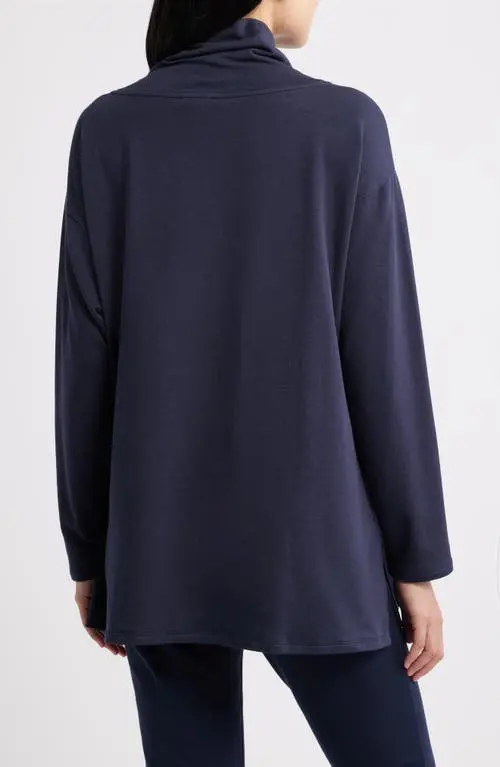Eileen Fisher Cowl Neck Knit Top