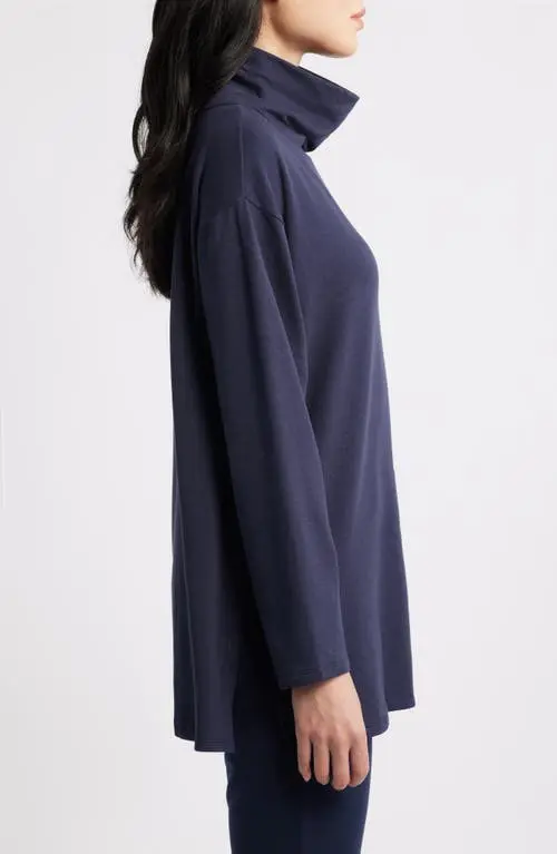 Eileen Fisher Cowl Neck Knit Top