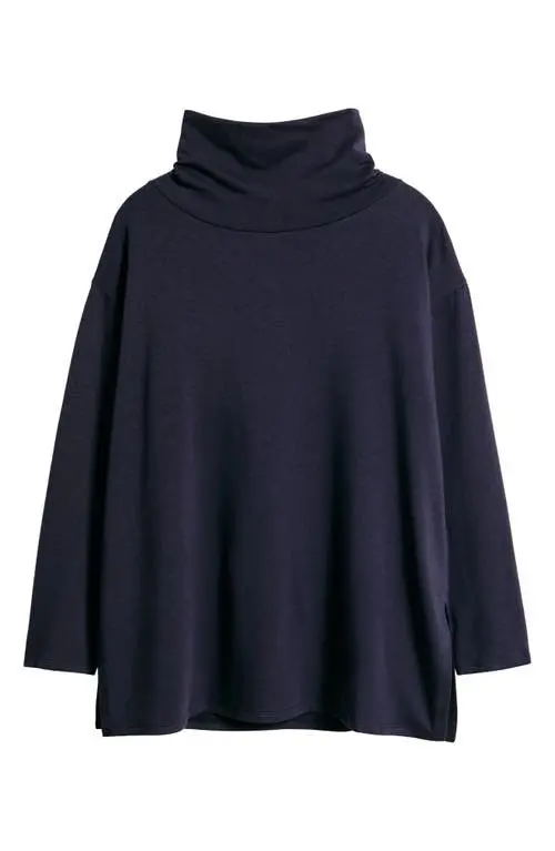Eileen Fisher Cowl Neck Knit Top