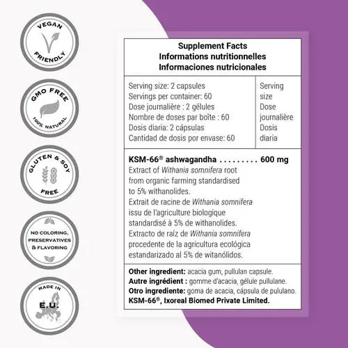 SUPERSMART Super Ashwagandha 600mg