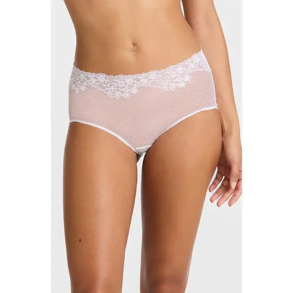 Commando Double Take High Waist Briefs - White