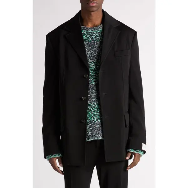 Bottega Veneta Fluid Matte Jersey Jacket