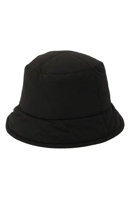 Kate Spade New York Sam Quilted Bucket Hat - Black 