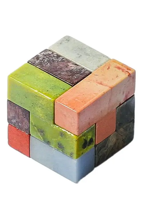 DAR PROYECTOS Soma Cube 3d Gemstone Puzzle
