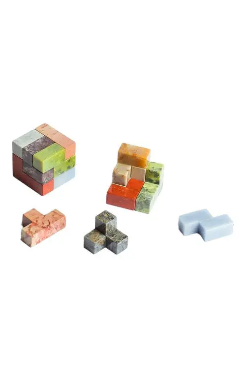 DAR PROYECTOS Soma Cube 3d Gemstone Puzzle