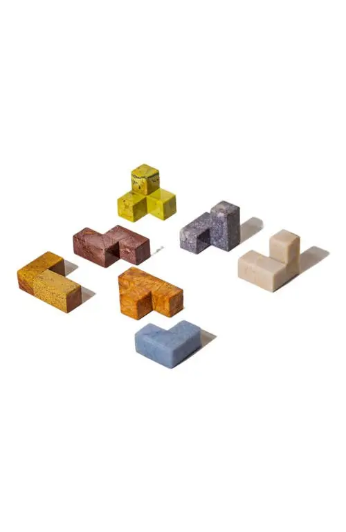 DAR PROYECTOS Soma Cube 3d Gemstone Puzzle