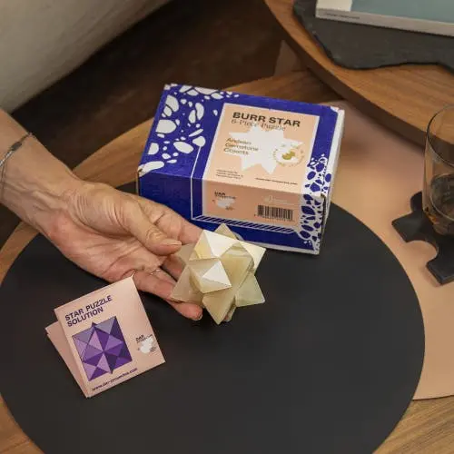 DAR PROYECTOS Burr Star Puzzle