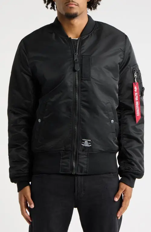 Alpha Industries Ma-1 Mod Flight Jacket - Black