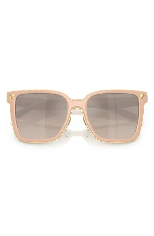 Versace 58mm Butterfly Sunglasses - Blush