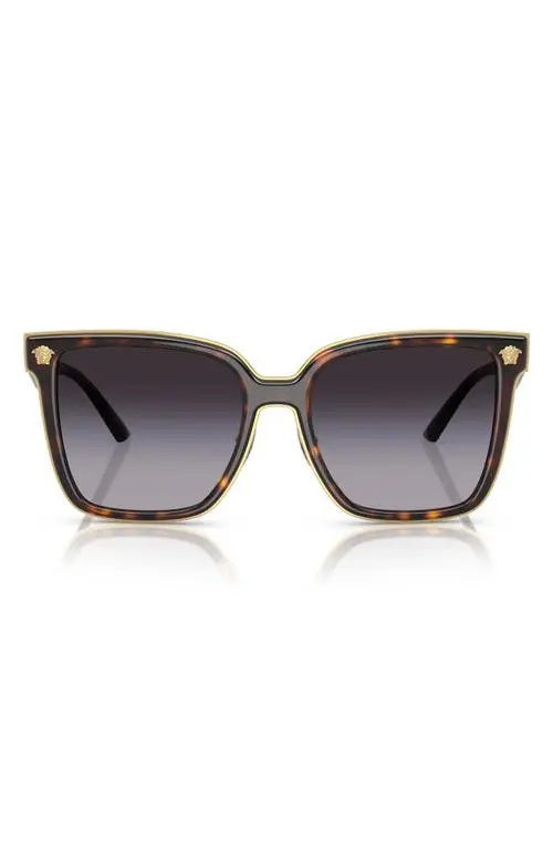 Versace 58mm Butterfly Sunglasses - Havana