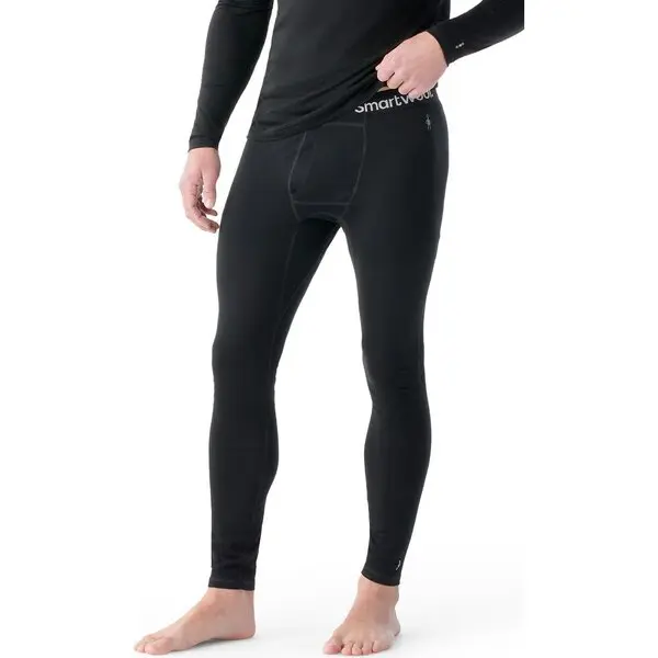 Smartwool Classic All Season Merino Wool Blend Base Layer Leggings - Black