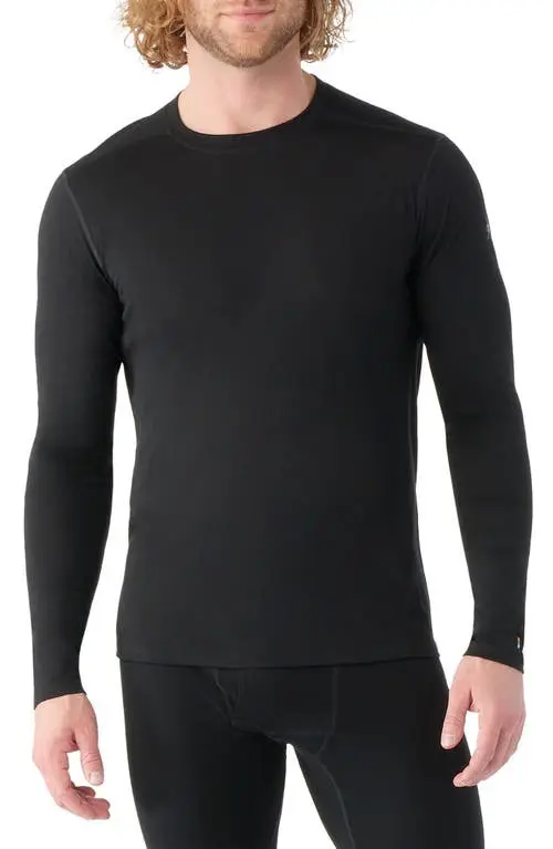 Smartwool Classic Merino Base Layer Top - Black
