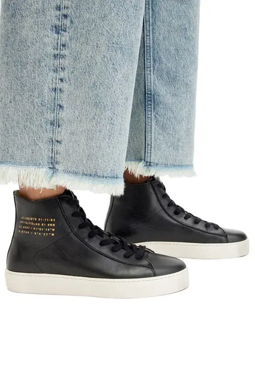 ALLSAINTS Tana High-top Sneakers - Black