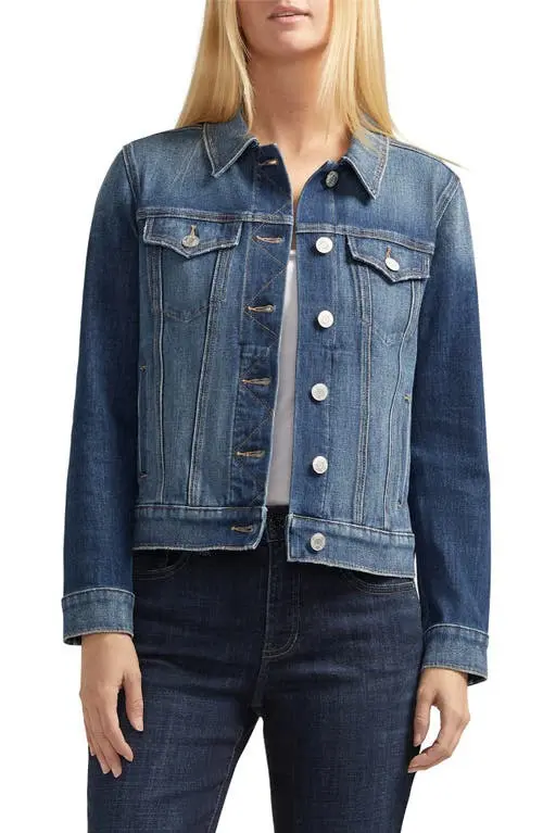 Jag Kiara Distressed Denim Jacket
