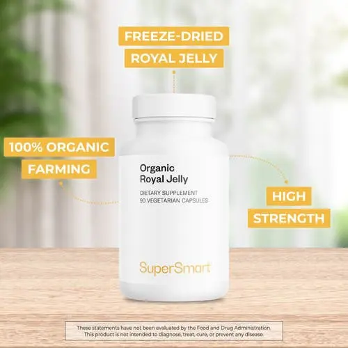 SUPERSMART Organic Royal Jelly 300mg