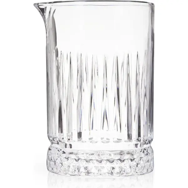 VISKI Pedestal Crystal Mixing Glass - Clear