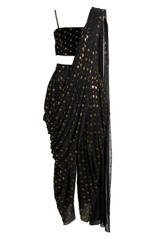 SANI Farah Dhoti & Dupatta Set