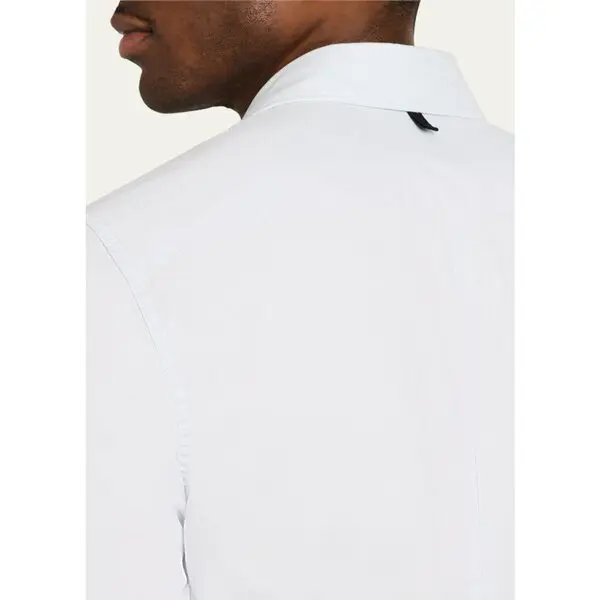 Rag & Bone Tomlin Stretch Dobby Shirt - Mdblue