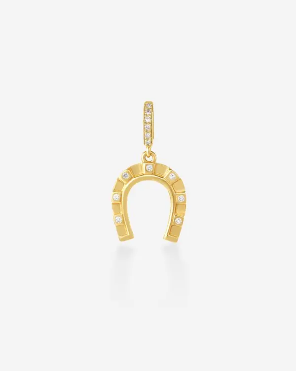 Ring Concierge Horseshoe Diamond Charm - One-color