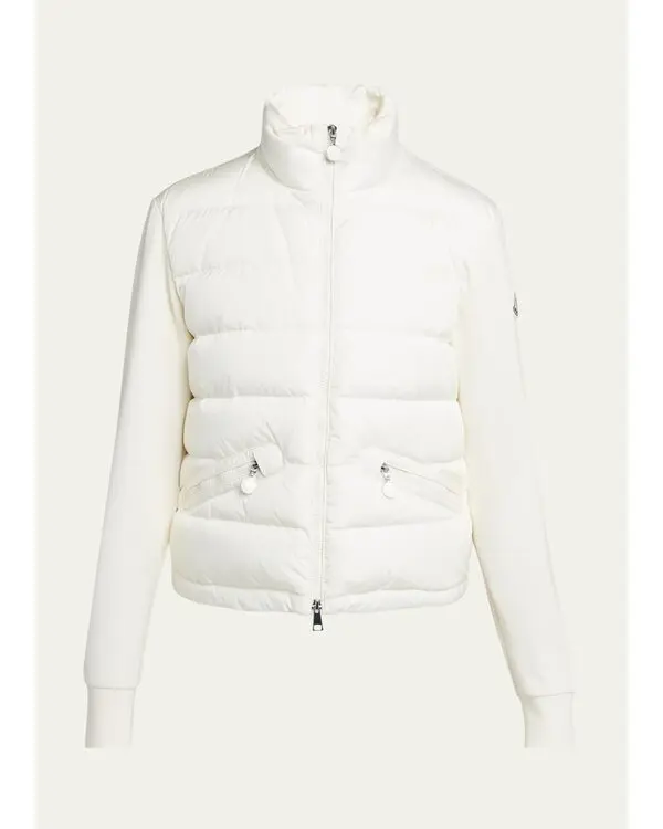 Moncler Quilted Nylon Cardigan