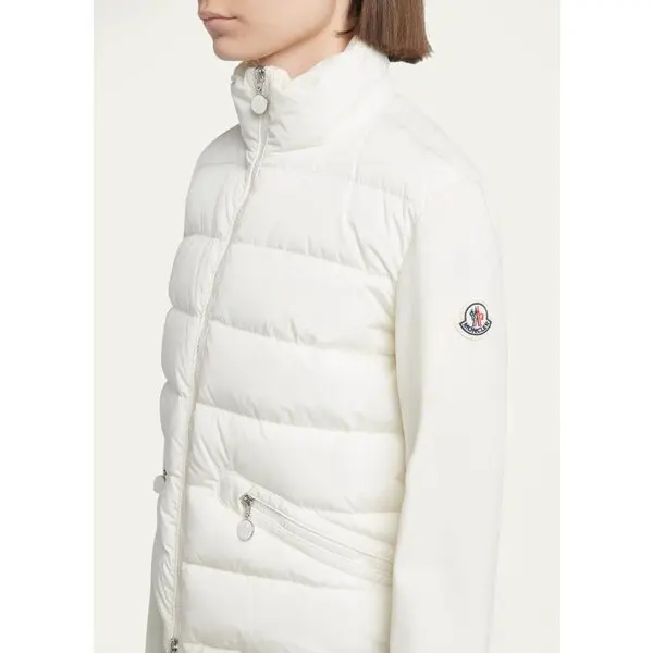 Moncler Quilted Nylon Cardigan