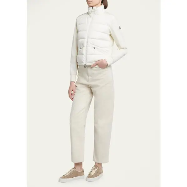 Moncler Quilted Nylon Cardigan