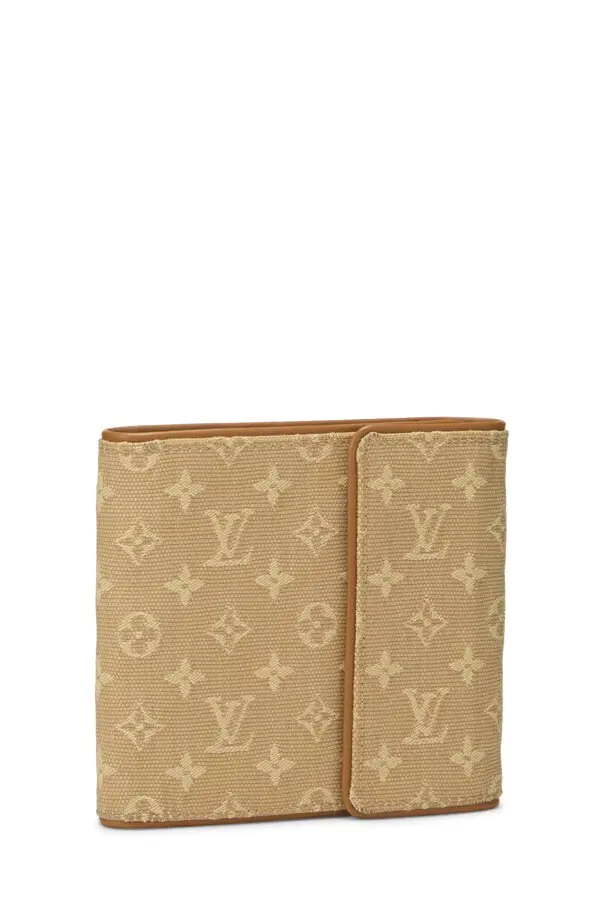 LOUIS VUITTON Monogram Mini Lin Porte Billets Cartes Credit Wallet