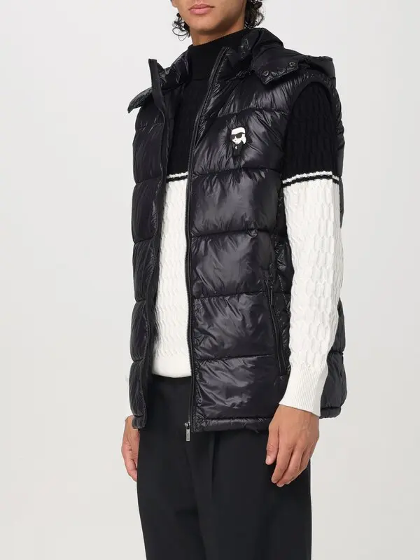 Karl Lagerfeld Suit Vest - Black
