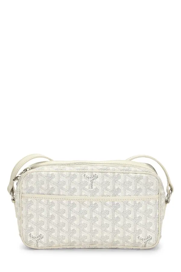 Goyard Sac Cap Vert Crossbody Bag - White