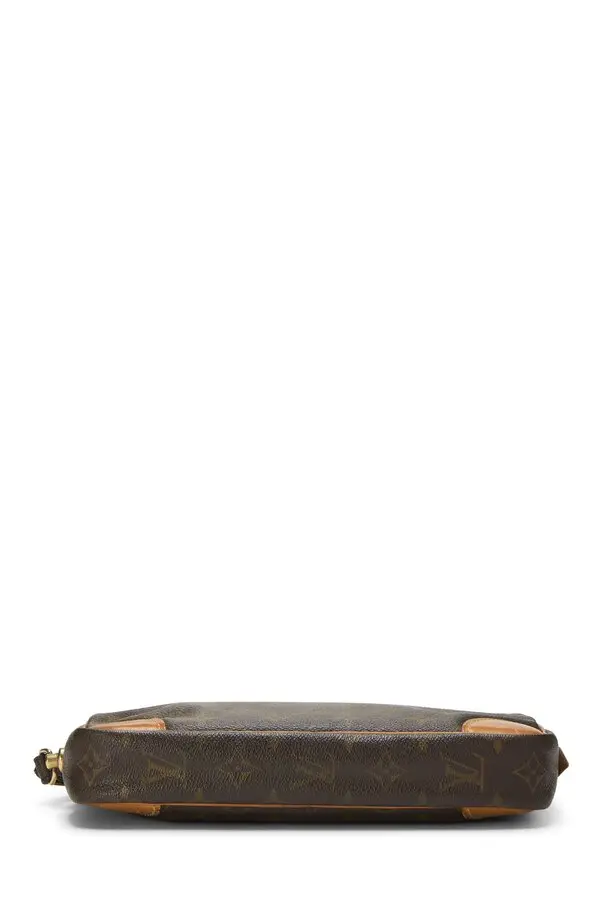 LOUIS VUITTON Monogram Canvas Marly Dragonne Wristlet