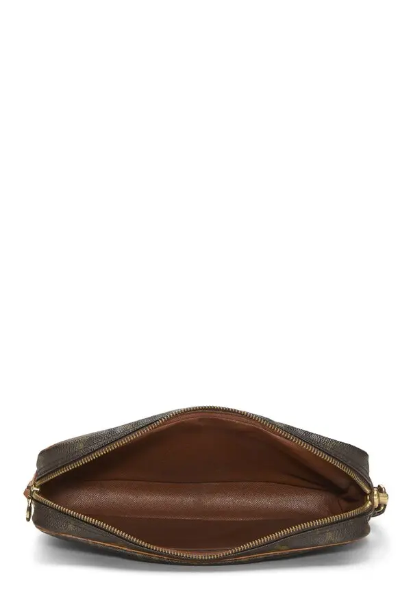 LOUIS VUITTON Monogram Canvas Marly Dragonne Wristlet