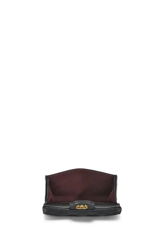 Chanel Caviar Classic Flap Card Holder