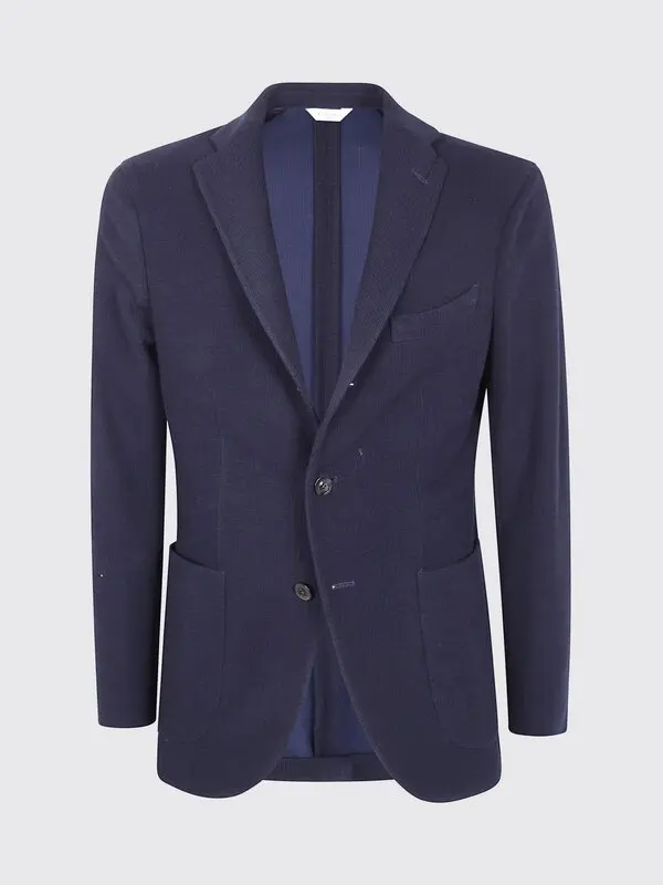 Boglioli Single-breasted Jacket - Blue