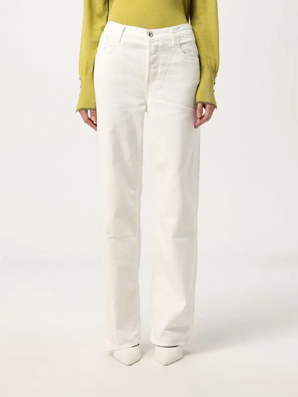 Liu Jo Wide Leg Pants - White